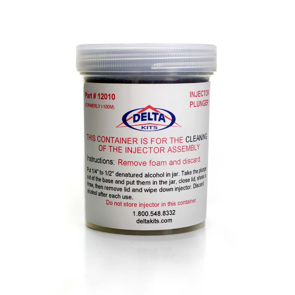 Spring Type Stainless-Steel Injector Plunger - Glass Repair - Delta Kits