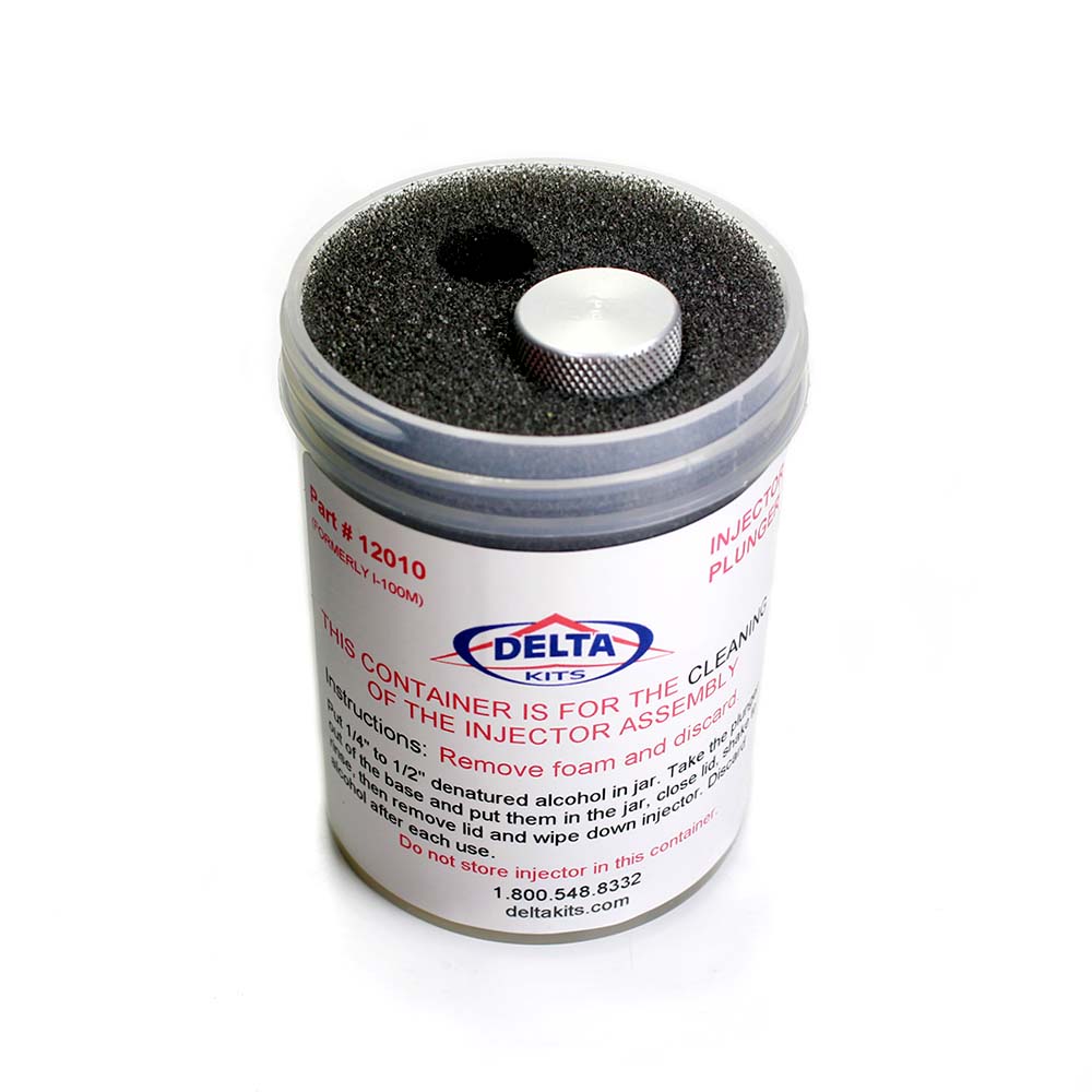 Spring Type Stainless-Steel Injector Plunger - Glass Repair - Delta Kits