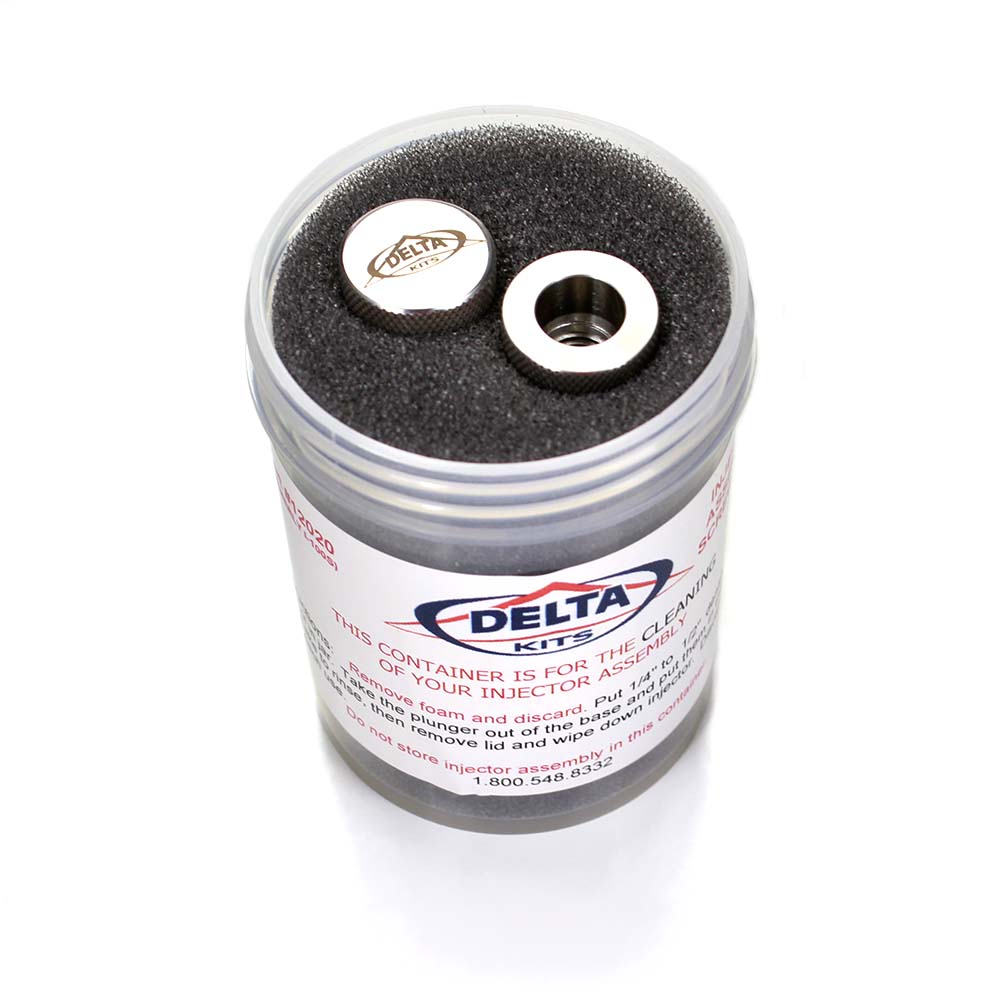 Screw Type Stainless-Steel Injector I-100S - Auto Glass Repair- Delta Kits