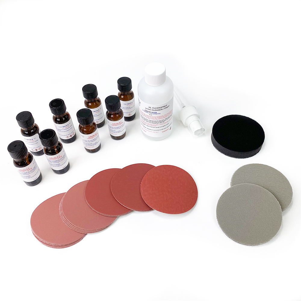 Headlight Restoration Kit - Trial Size - Professional Infinity 4.1 ...